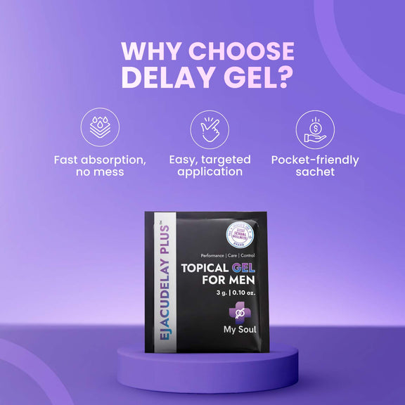 Prolong X-Long Last Delay Gel for Men 10 Sachets (3gm x 10) – My Soul
