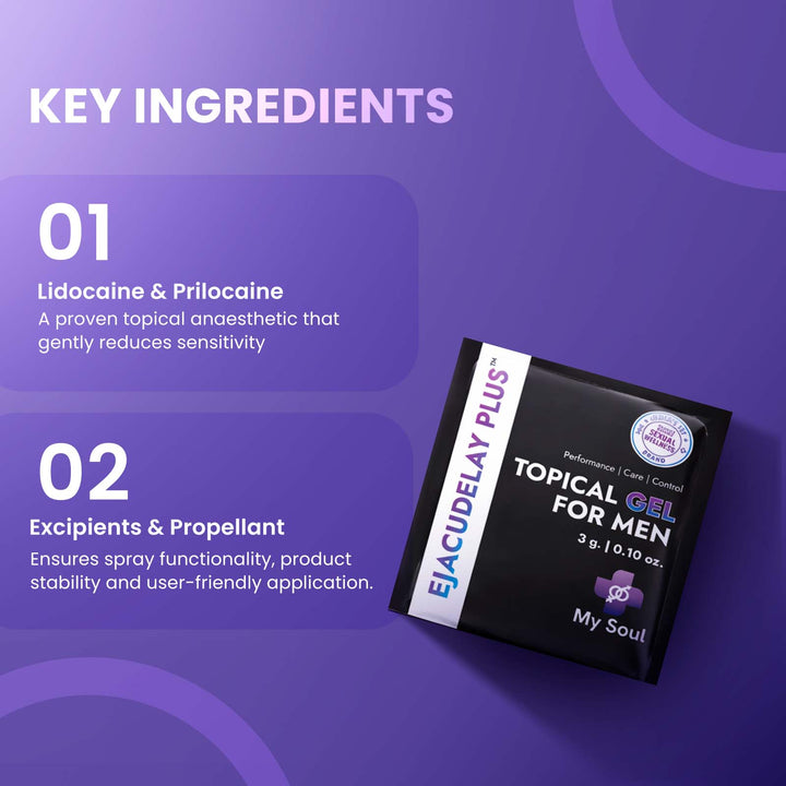 Prolong X-Long Last Delay Gel for Men 10 Sachets (3gm x 10) – My Soul